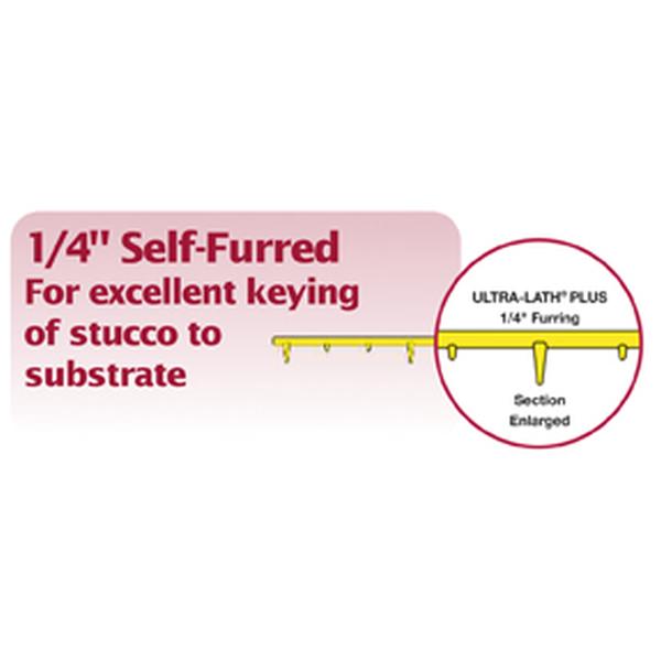 plastic lath, non-rusting lath, plastic stucco lath, stucco