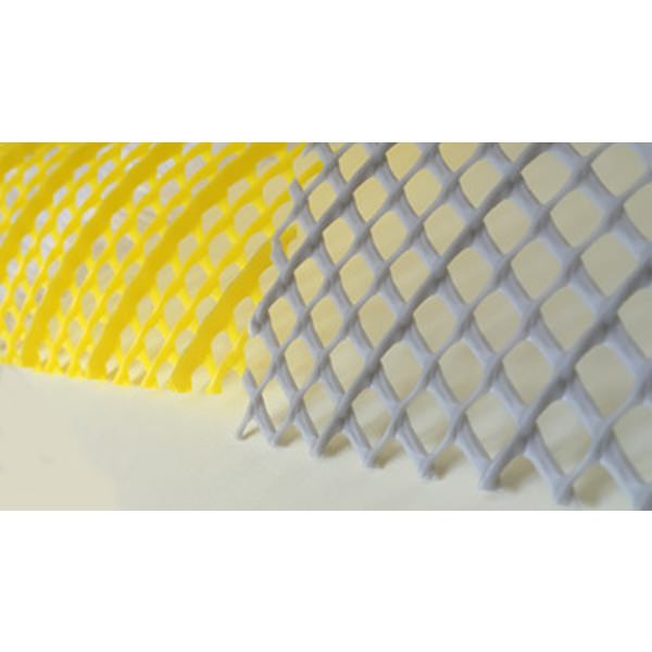 plastic lath, non-rusting lath, plastic stucco lath, stucco