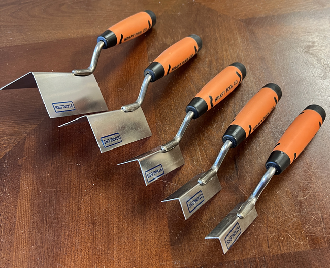 Kit - Outside Corner Edger PF Handle 5 Sizes