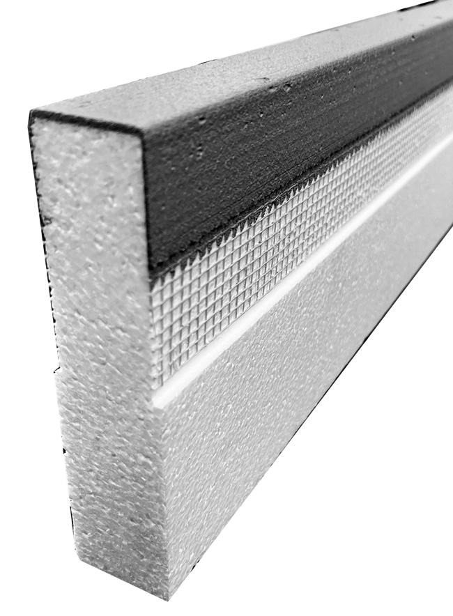 eifs starter board, eifs factory edge starter strip, eifs starter edge
