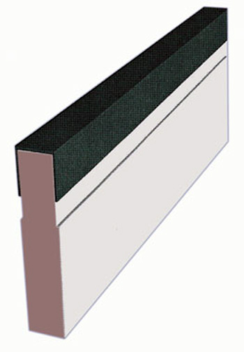 Starter Strip, 2" wide x 8" height x 8'